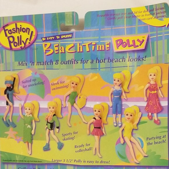 Blue Bird | Toys | 999 Fashion Polly Beachtime Polly Set W Og Packaging ...